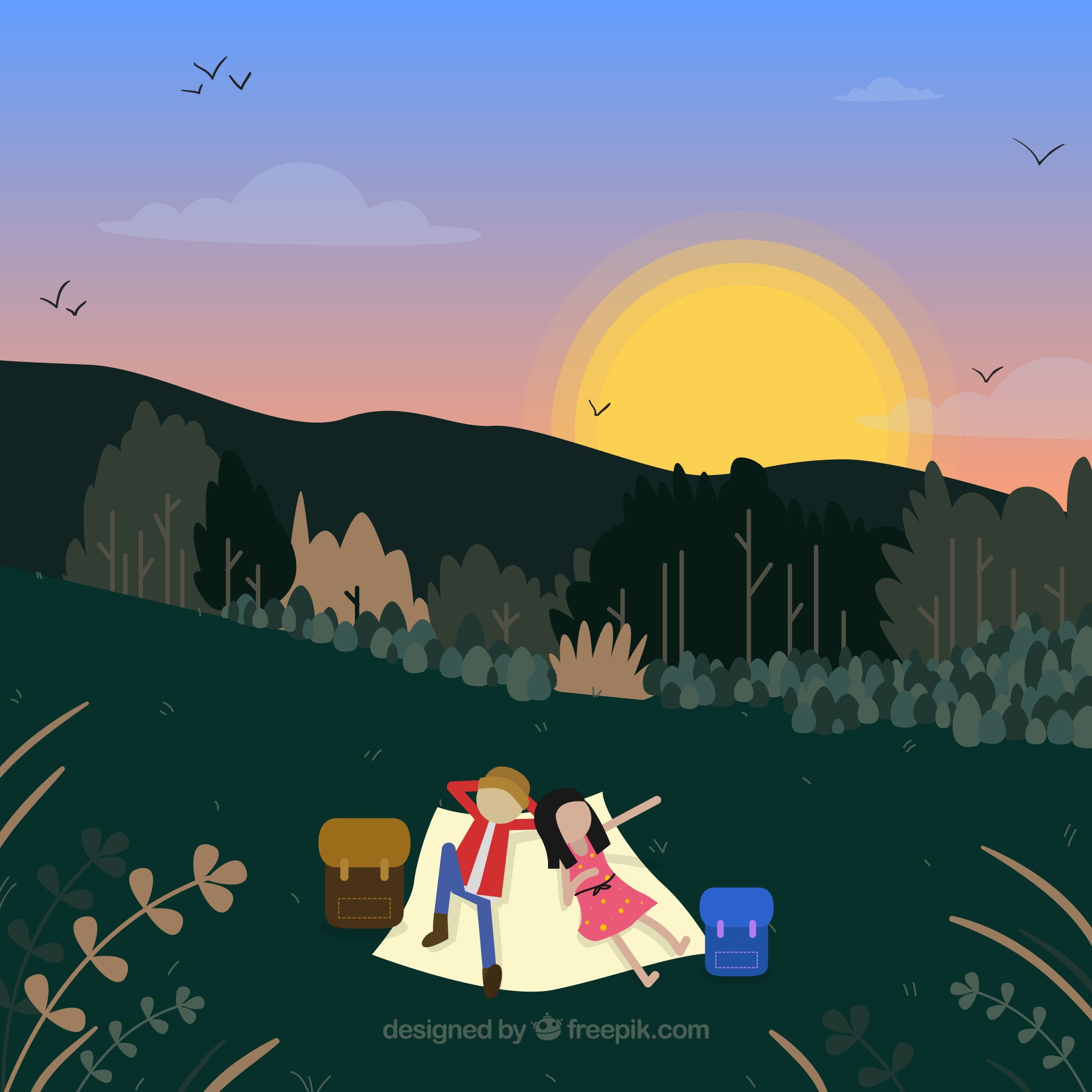 Ellie’s Nighttime Picnic – Woodemon