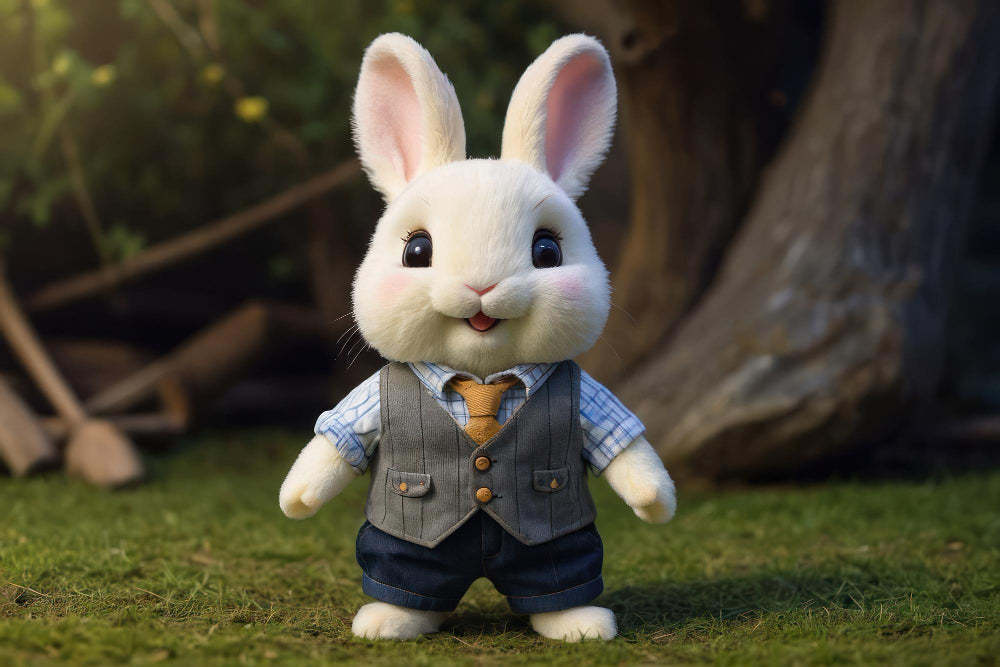 Benny Rabbit's Cozy Burrow – Woodemon