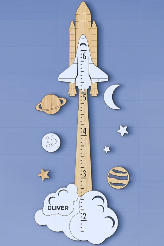 Wooden Growth Charts For Kids – Woodemon